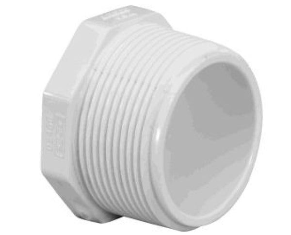 Plugs PVC SCH40 (MPT) | Airablo maple syrup equipment