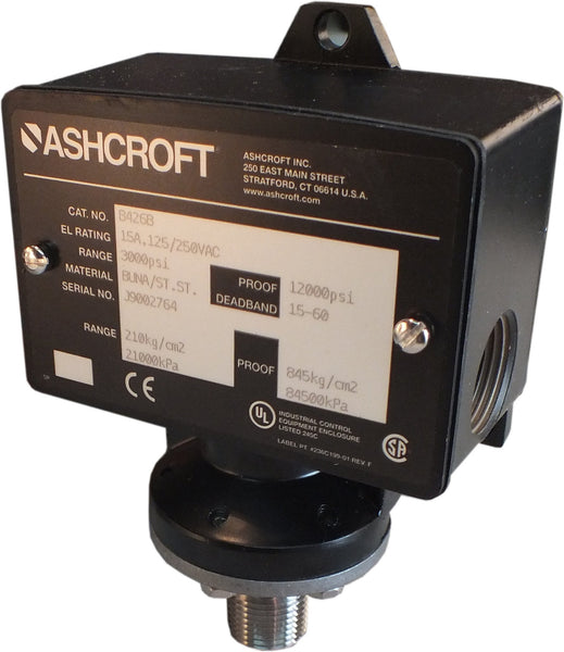 Pressure switch ashcroft | Airablo maple syrup equipment