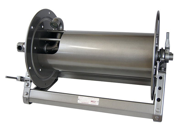 Manual industrial hose reel 1" 2000psi | Airablo maple syrup equipment